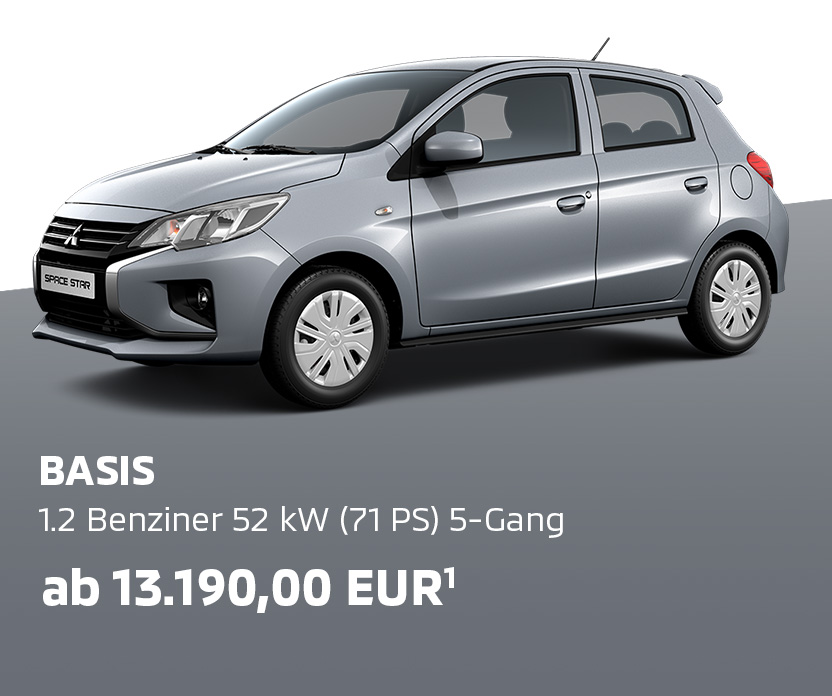 Space Star Varianten & Preise | MITSUBISHI MOTORS