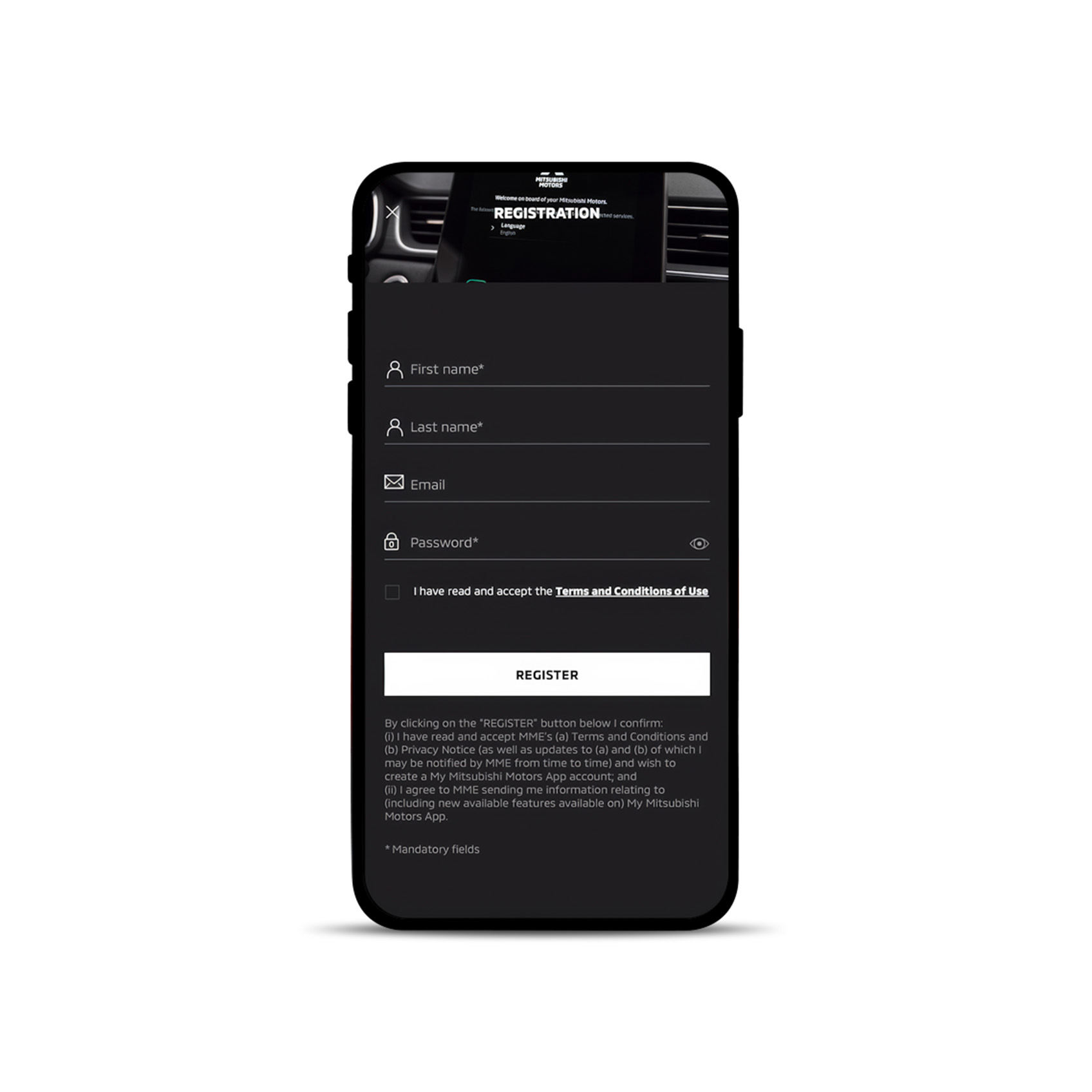 MITSUBISHI MOTORS | My MITSUBISHI MOTORS App