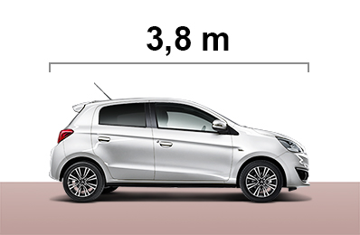 Mitsubishi Space Star Abmessungen